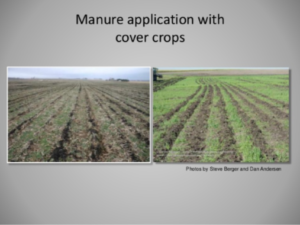 Applying Manure on Cover Crops - MN Soil Health Coalition