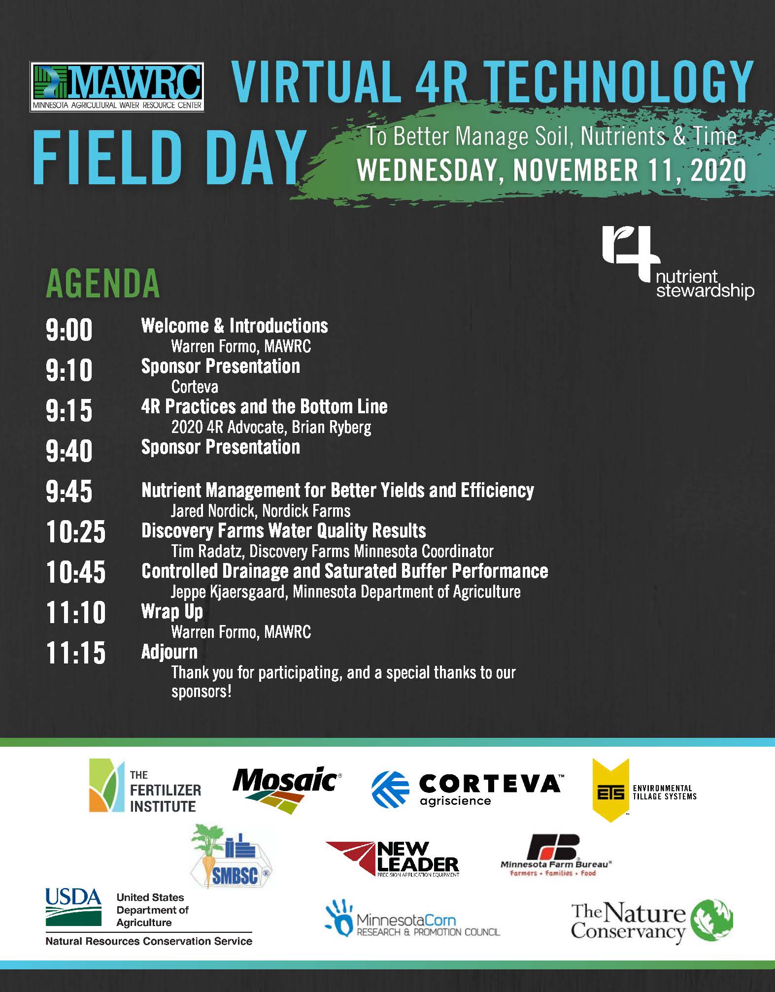 4R Virtual Field Day - MN Soil Health Coalition