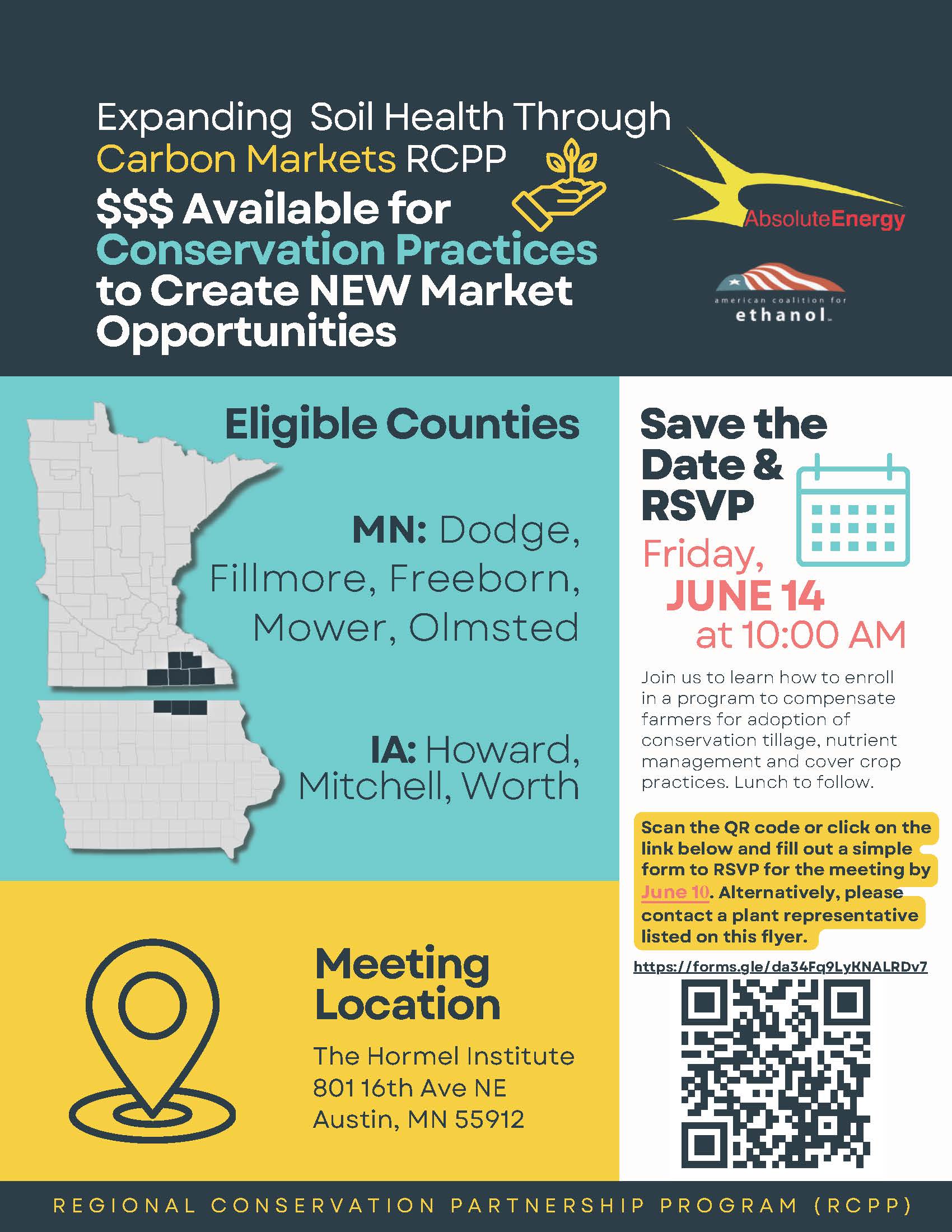 Regional Conservation Partnership Program (RCPP) Farmer Meeting - MN ... Regional Conservation Partnership Program (RCPP) Farmer Meeting - MN ...
