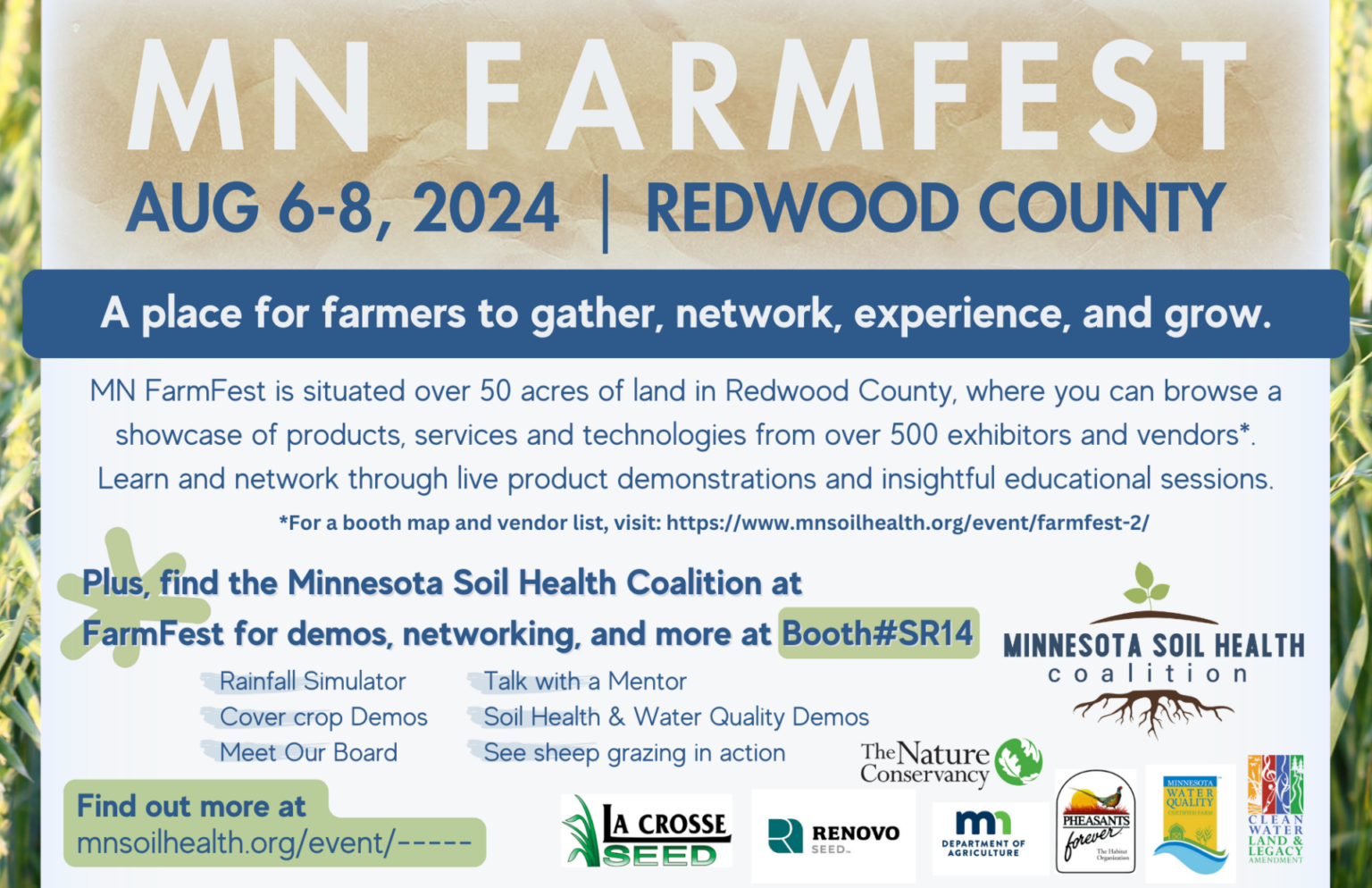 Farmfest - MN Soil Health Coalition