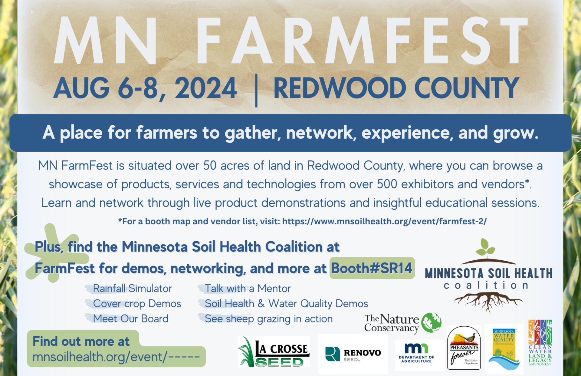 Farmfest - MN Soil Health Coalition