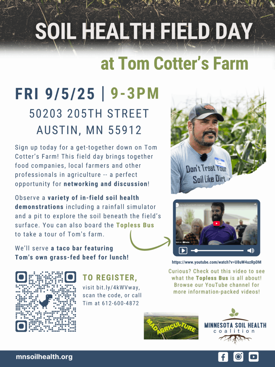 Soil Health Field Day at Tom Cotter's Farm - 2025 - MN Soil Health ...