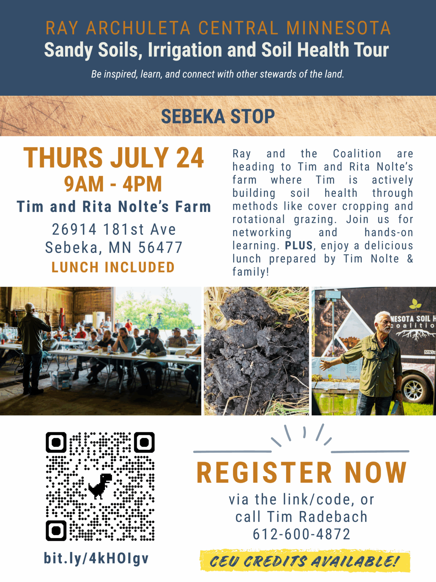 Ray Archuleta Central Minnesota - Sandy Soils, Irrigation and Soil ...