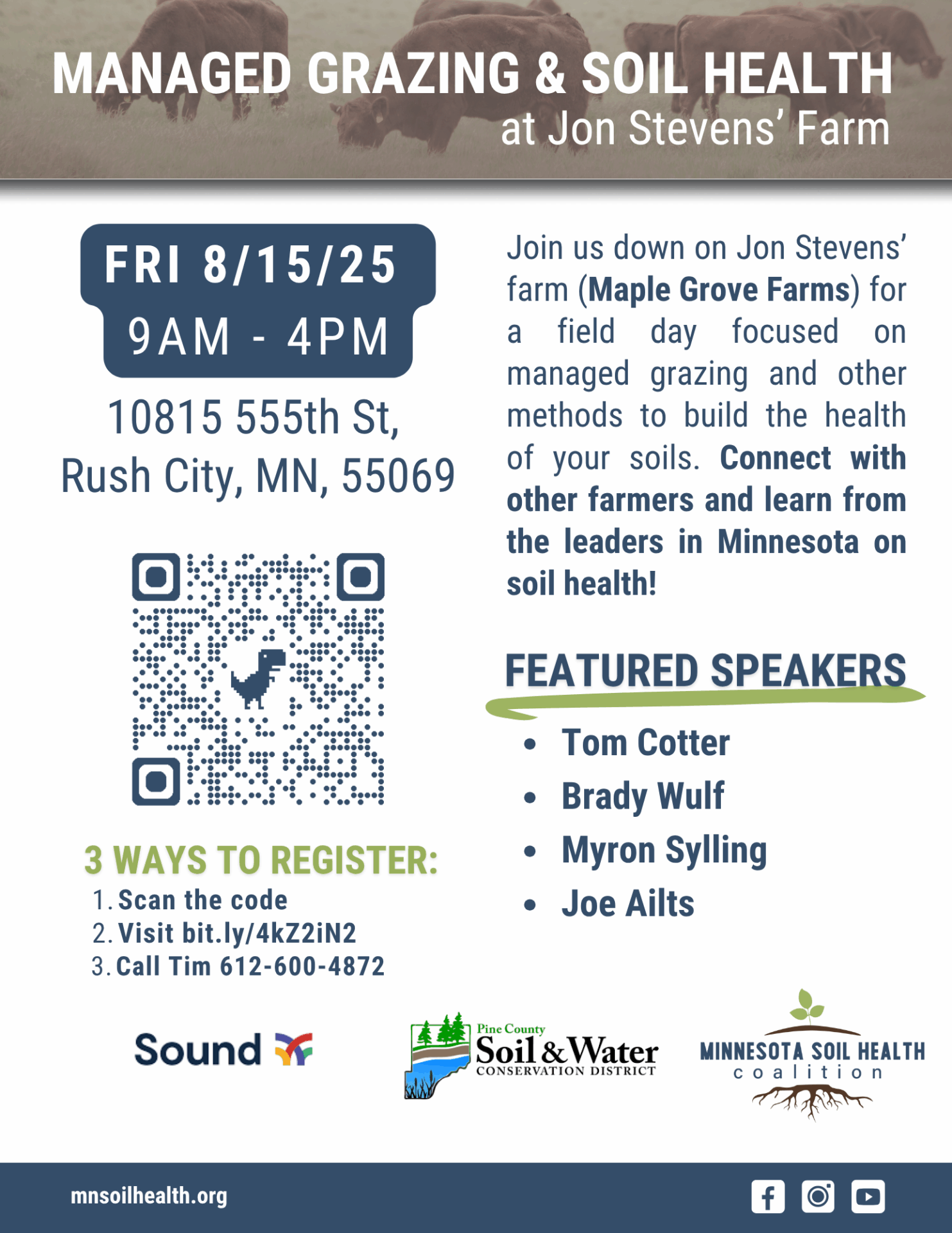 Managed Grazing & Soil Health at Jon Stevens - MN Soil Health Coalition