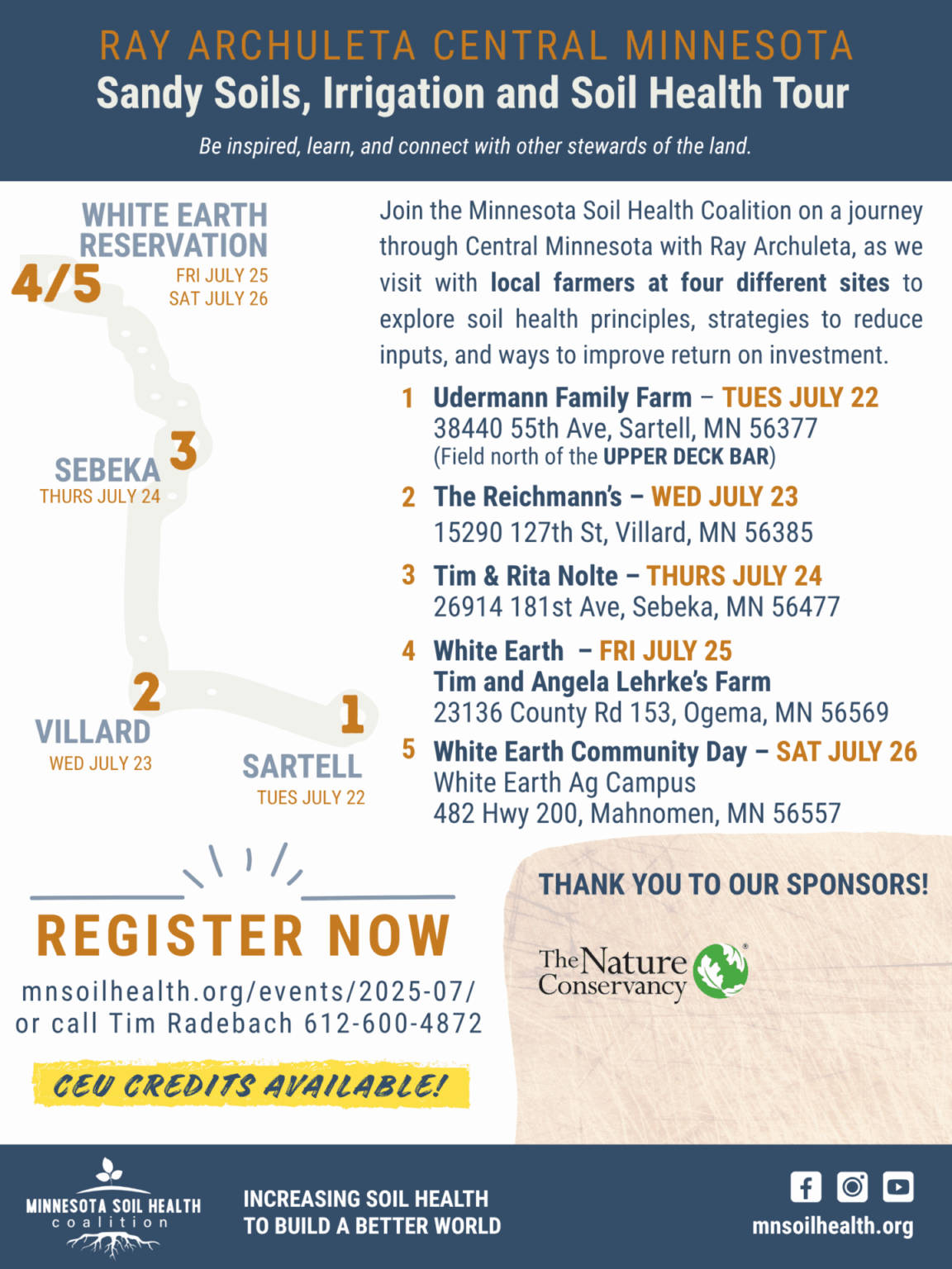 Ray Archuleta Central Minnesota - Sandy Soils, Irrigation and Soil ...